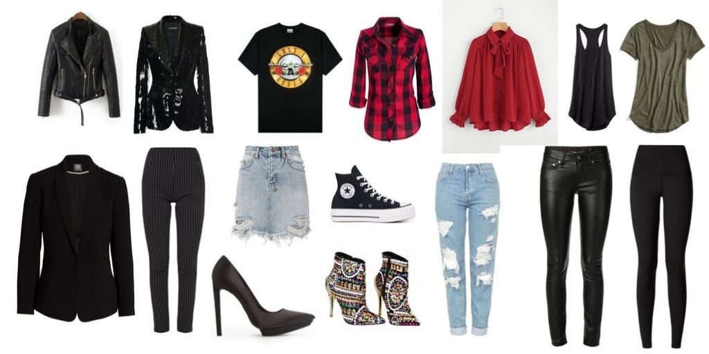 CAPSULE WARDROBE ROCKER STYLE ⋆ Learn to Look